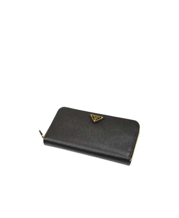 Prada Logo Patch Wallet
