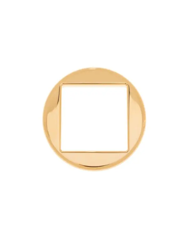 Jacquemus Geometric Logo Circle Bracelet - Yellow