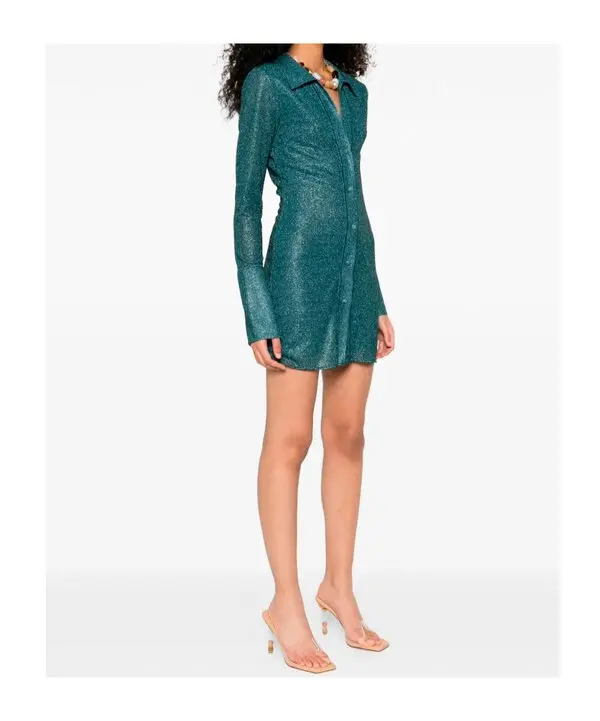 Oseree Long Sleeve Mini Dress