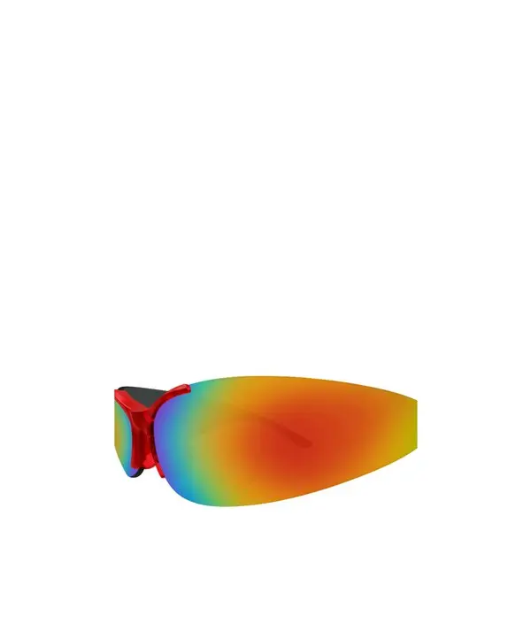 Balenciaga Wraparound Frame Sunglasses