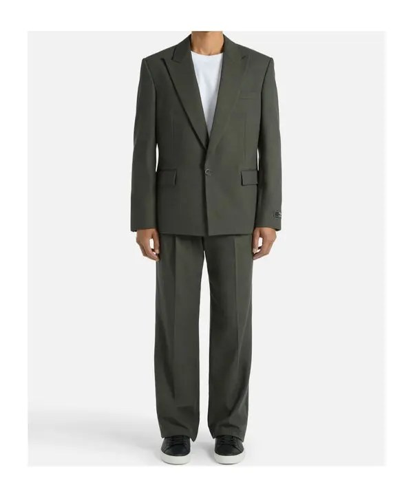 Balmain Cotton Twill Single-breasted Blazer