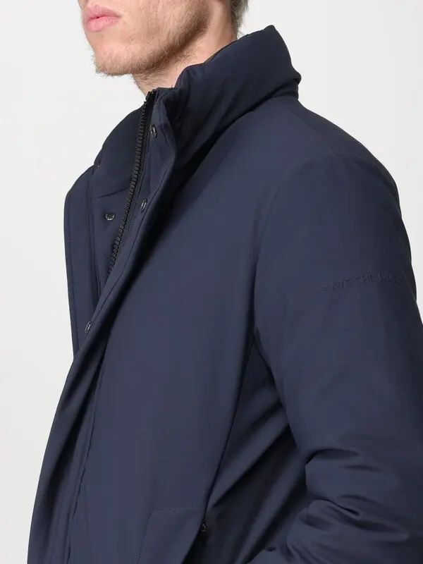 SAVE THE DUCK Hooded Padded Long-sleeve Jacket