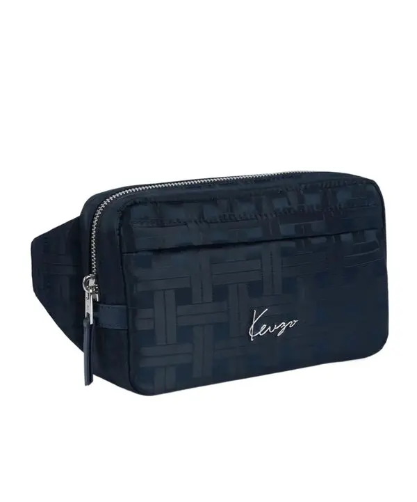 Kenzo Mura Belt Bag - Blue-black