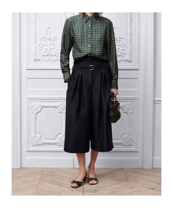Dior Belted Cropped Pants