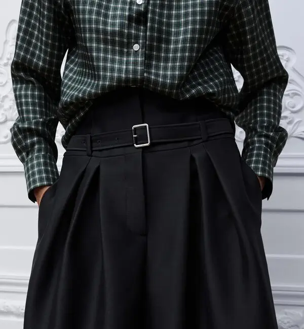 Dior Belted Cropped Pants
