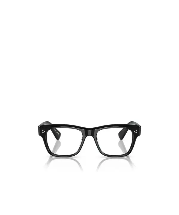Oliver Spencer Birell Square-frame Glasses - Black