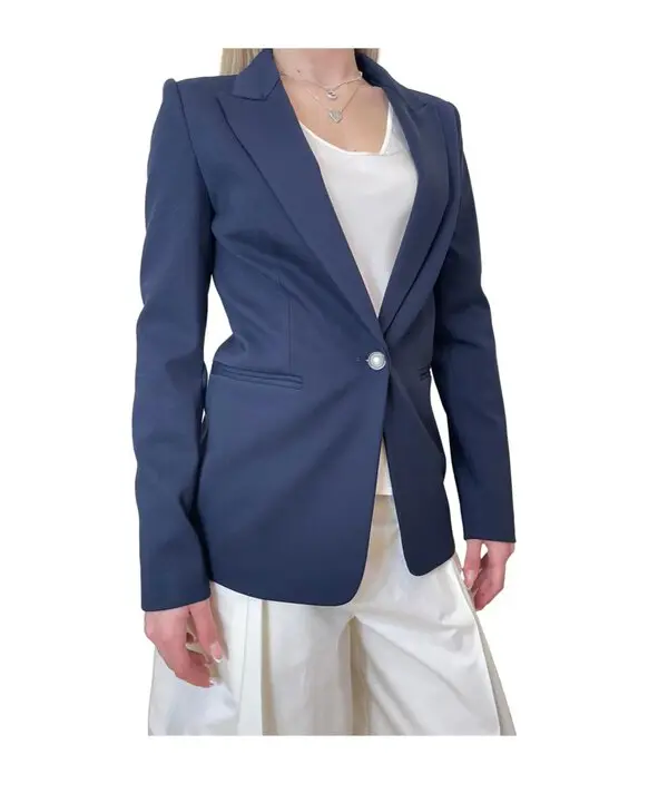 TWINSET Logo Single-breasted Blazer