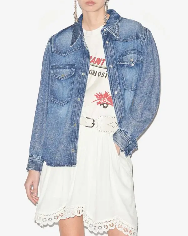 Isabel Marant Étoile Tahisia Chambray Shirt