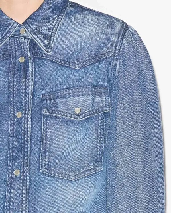 Isabel Marant Étoile Tahisia Chambray Shirt