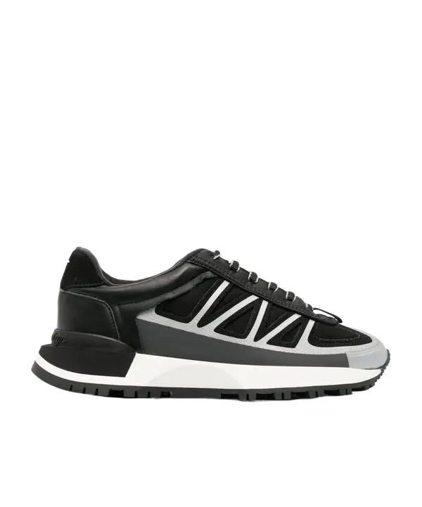 MAISON MARGIELA Panelled Lace-up Sneakers