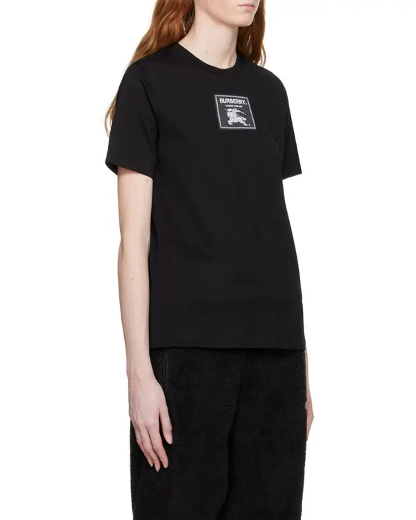 Burberry Logo Patch Crewneck T-shirt