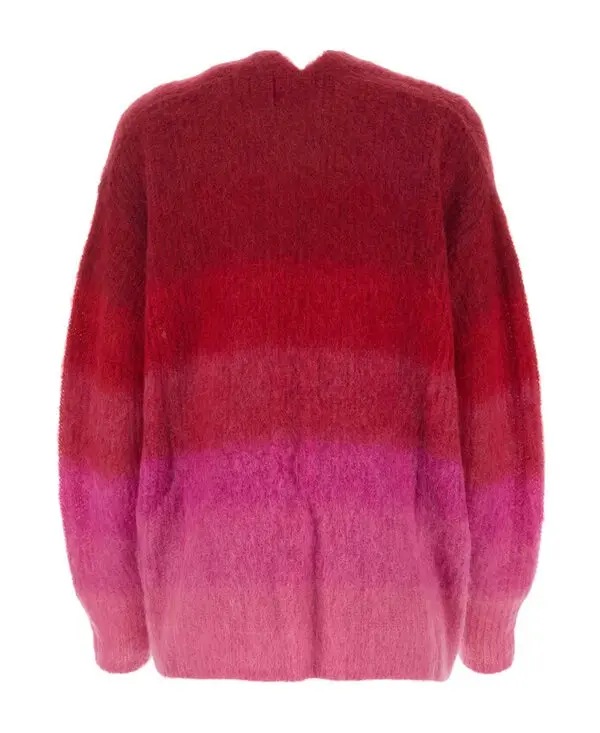 Isabel Marant Étoile Ombré-effect Ribbed-knit Cardigan