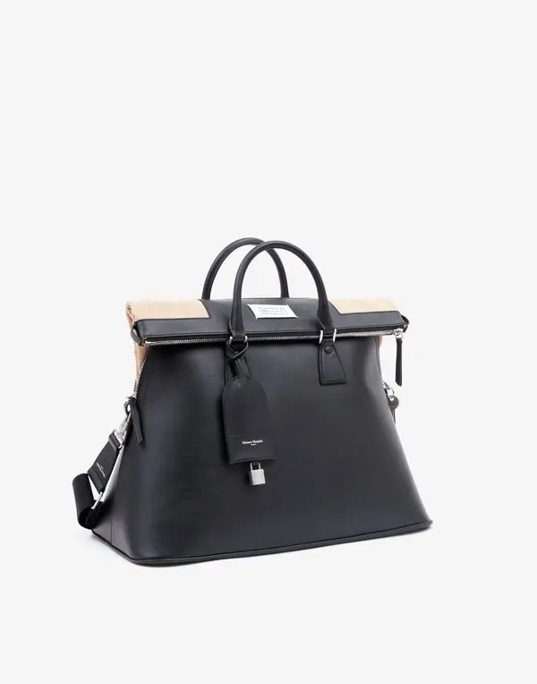 MAISON MARGIELA 5ac Leather Tote Bag