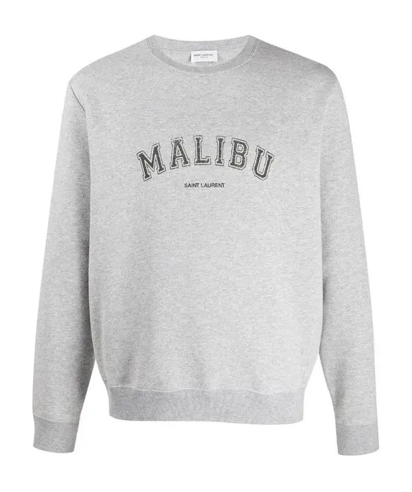 Saint Laurent Malibu Crewneck Sweatshirt