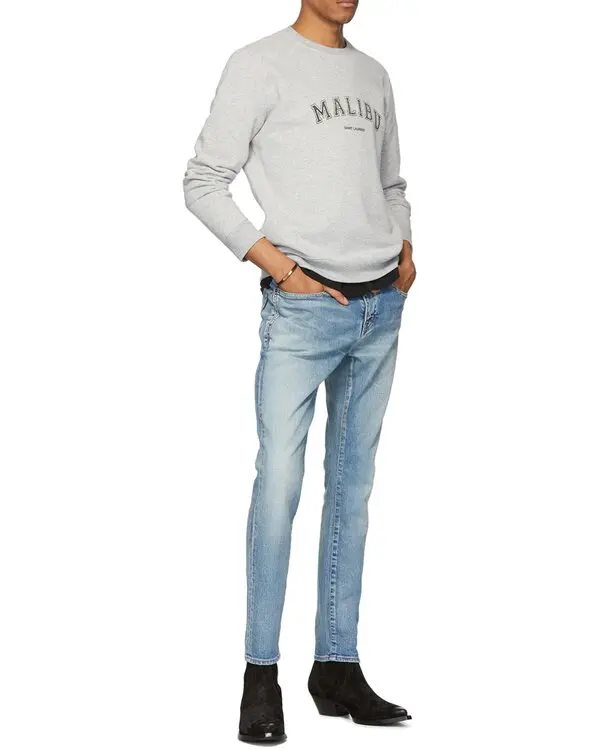 Saint Laurent Malibu Crewneck Sweatshirt