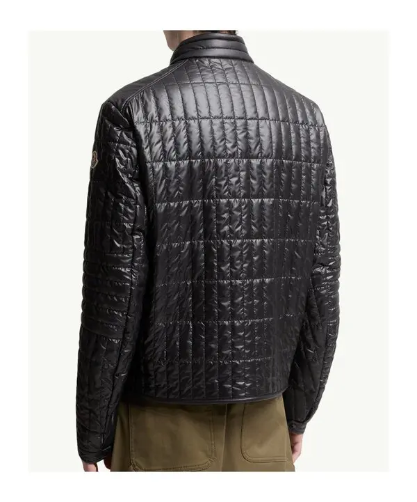 Moncler Lasne Zip-up Quilted Jacket - Black