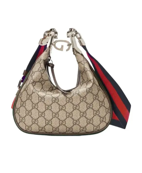 Gucci Small Attache Shoulder Bag - Nude