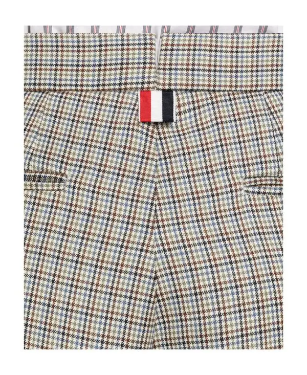 Thom Browne Houndstooth Wool Trousers