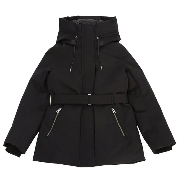 Mackage Hooded Belted Down Jacket