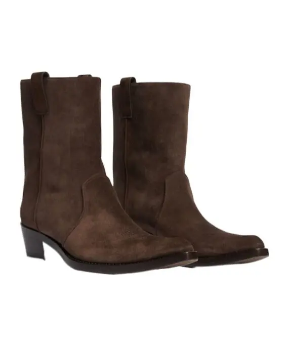Khaite Jane" Suede Cowboy Boots