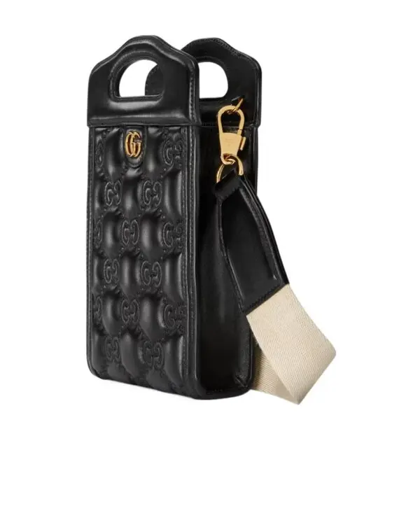 Gucci Mini Gg Supreme Leather Bag