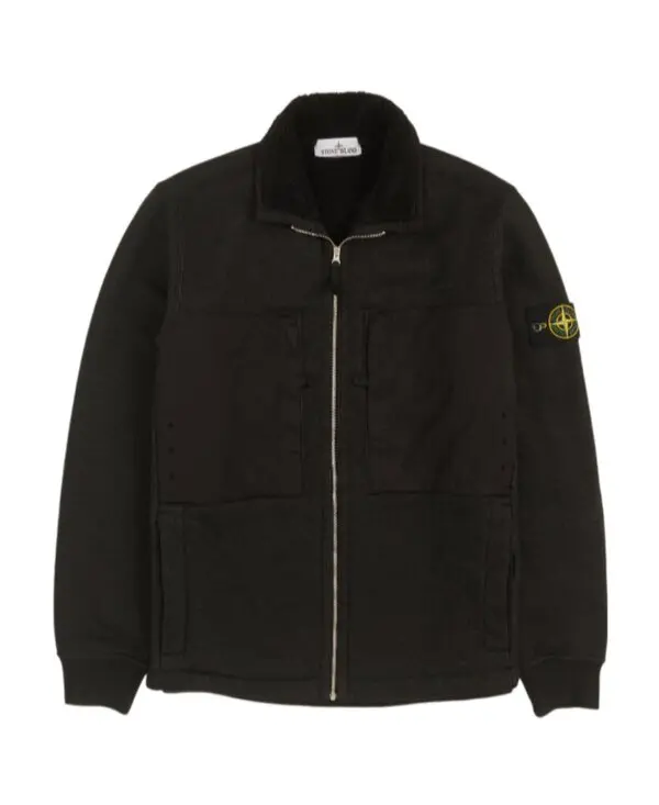 Stone Island Compass-badge Funnel Neck Jacket