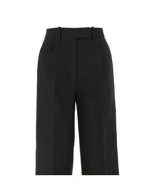 Fendi Wide Leg Trousers - Black