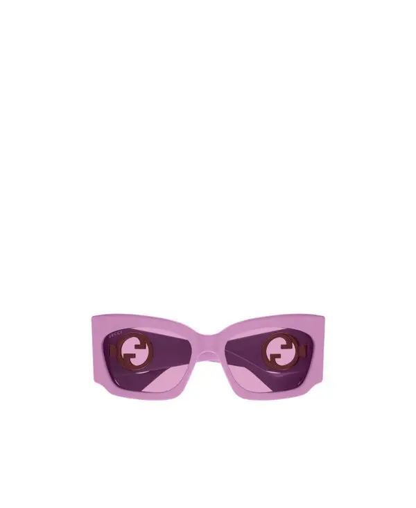 Gucci Geometric Frame Sunglasses
