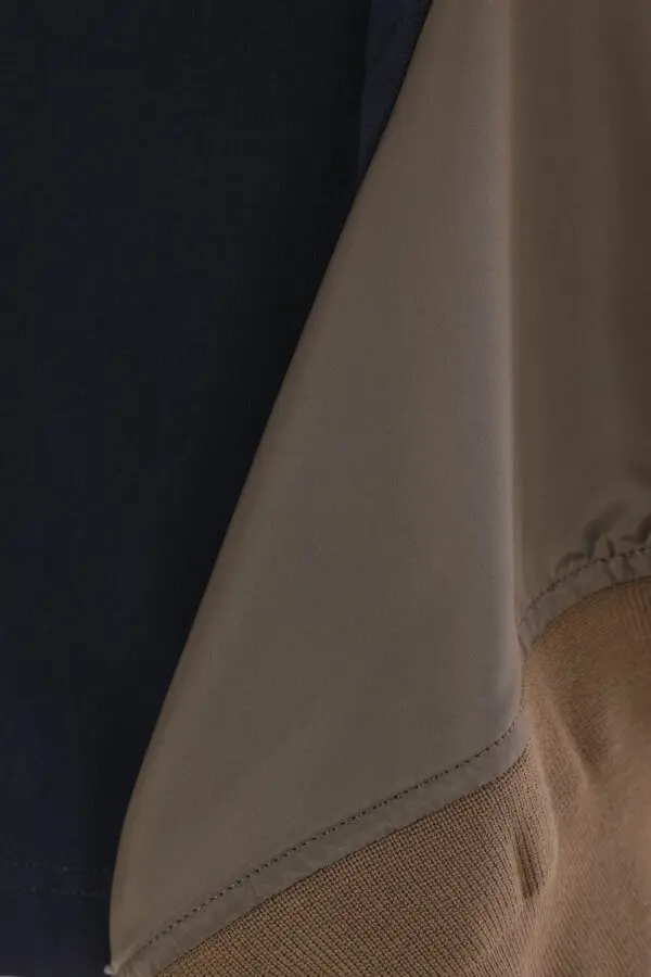 Sacai Paneled Crewneck T-shirt