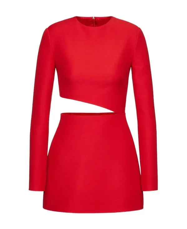 Valentino Garavani Crepe Couture Short Dress