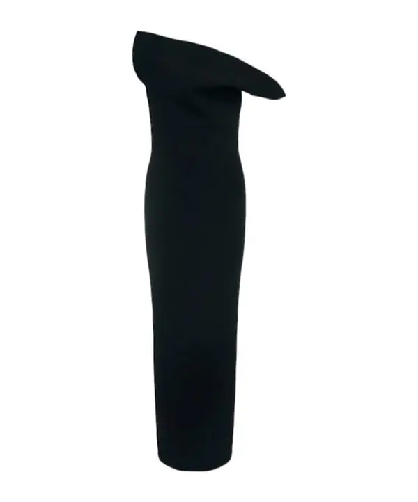 Khaite Cato Double Face Crepe Maxi Dress