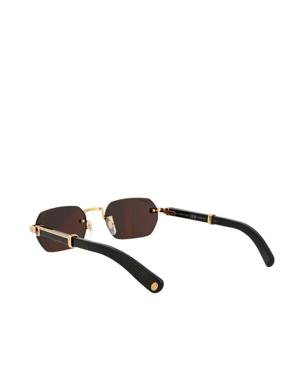 Cartier Rimless Octagon Sunglasses