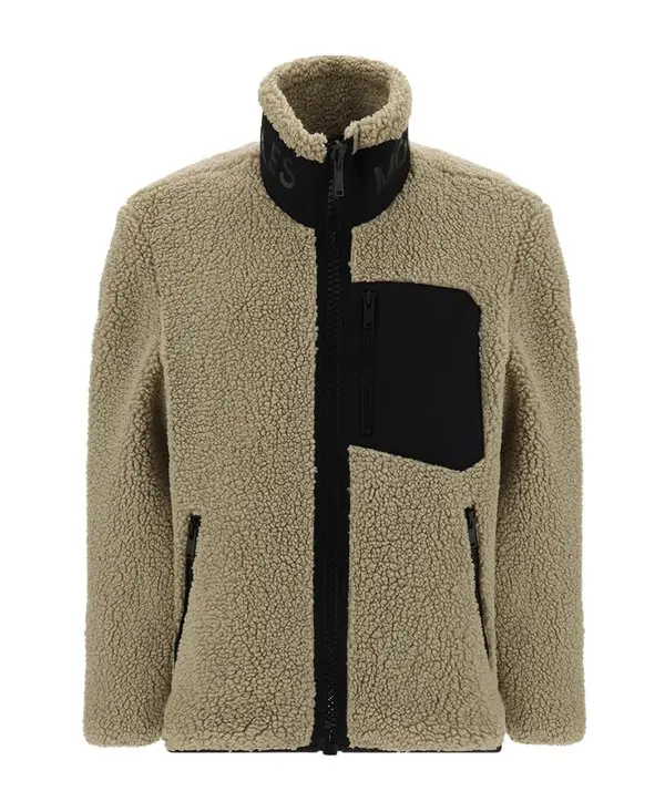 Moose Knuckles Saglek Zip-up Fleece Sweatshirt