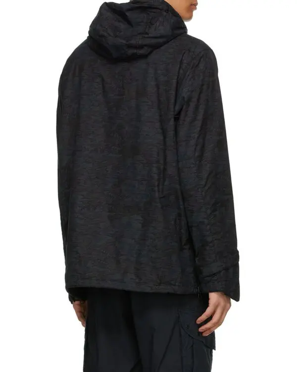 Stone Island Abstract Print Hooded Jacket