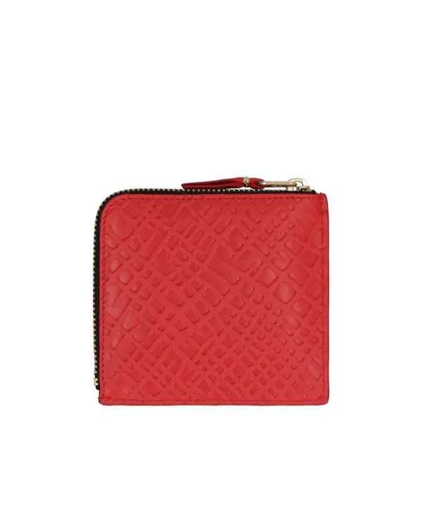 Comme Des Garçons All-over Embossed Detail Wallet