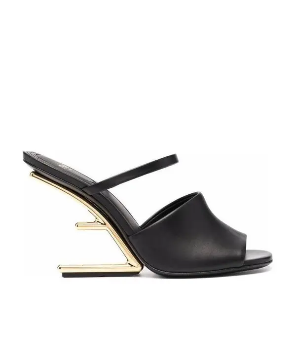 Fendi Sculptural Heel Sandals