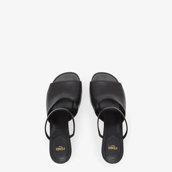 Fendi Sculptural Heel Sandals