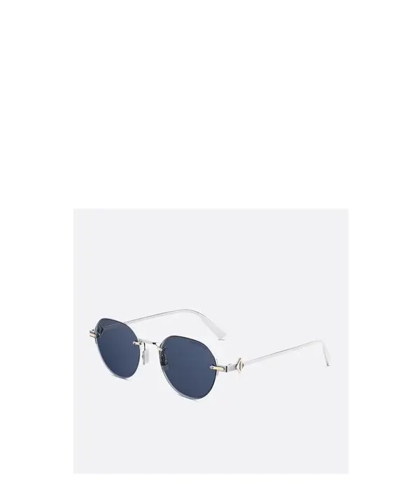 Dior Cd Diamond Round Frame Sunglasses