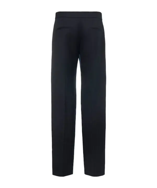 Khaite Callen Virgin Wool Blend Straight Leg Pants