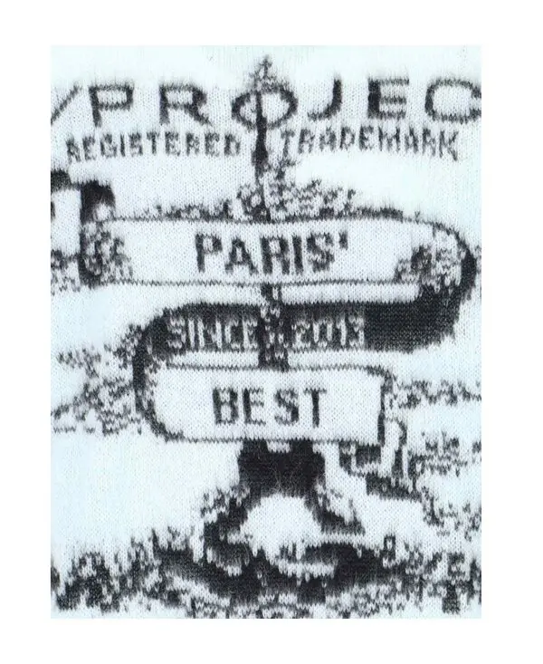 Y/project Logo Jacquard Jumper