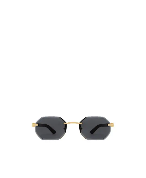 Cartier Geometric Rimless Sunglasses