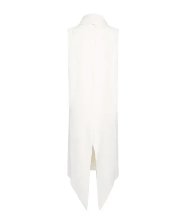 Khaite Loell Acetate Blend Midi Dress