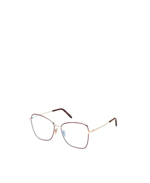 TOM FORD Geometric Frame Eyeglasses - White