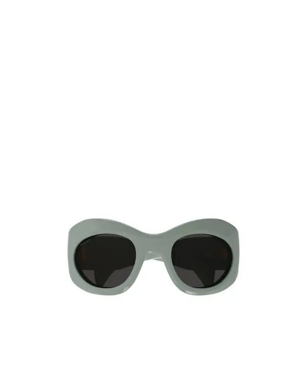 Gucci Embellished Oval Frame Sunglasses