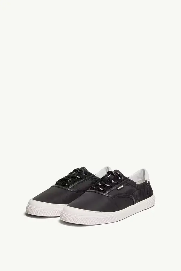 Moncler Vera Leisure Padded Sneakers - Black