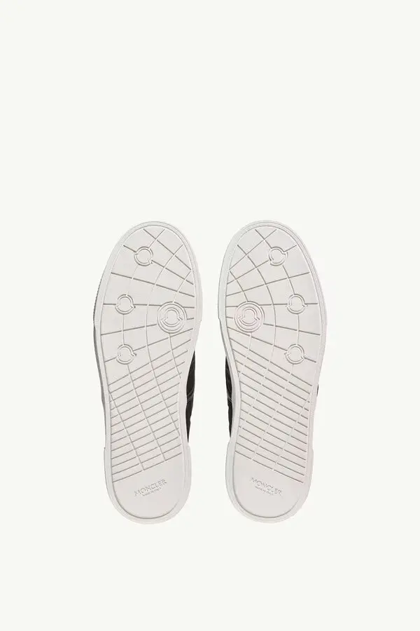Moncler Vera Leisure Padded Sneakers - Black