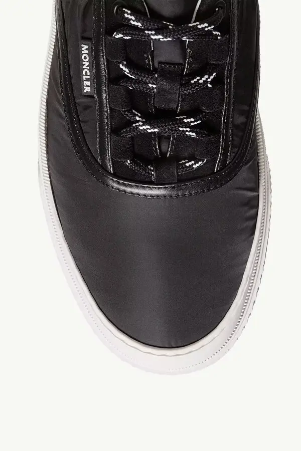 Moncler Vera Leisure Padded Sneakers - Black