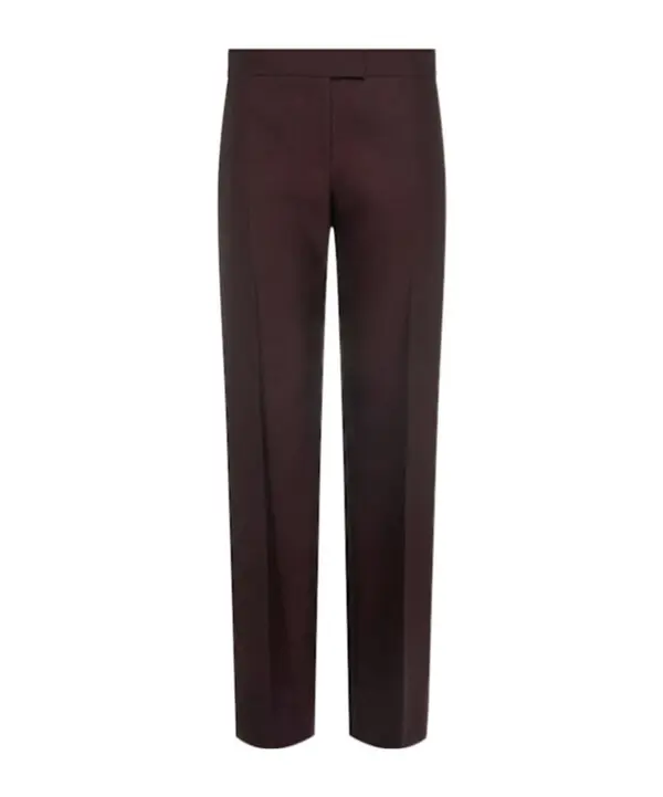 Khaite Callen Wool Silk Straight Pants
