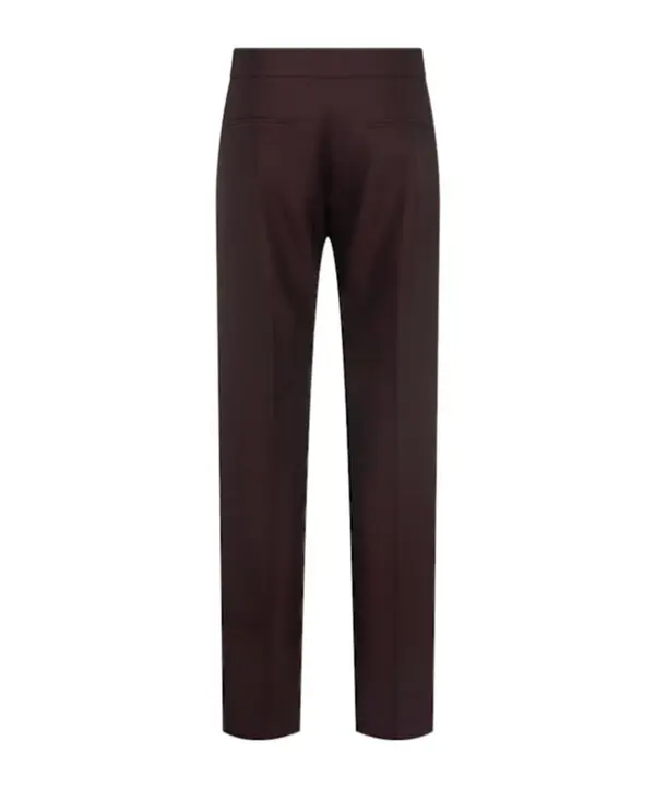 Khaite Callen Wool Silk Straight Pants