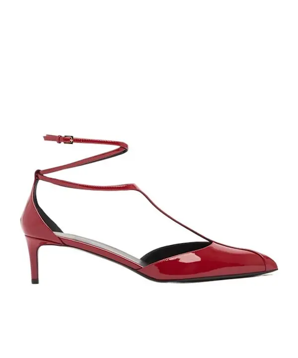 Khaite 45mm Mia Pumps - Red